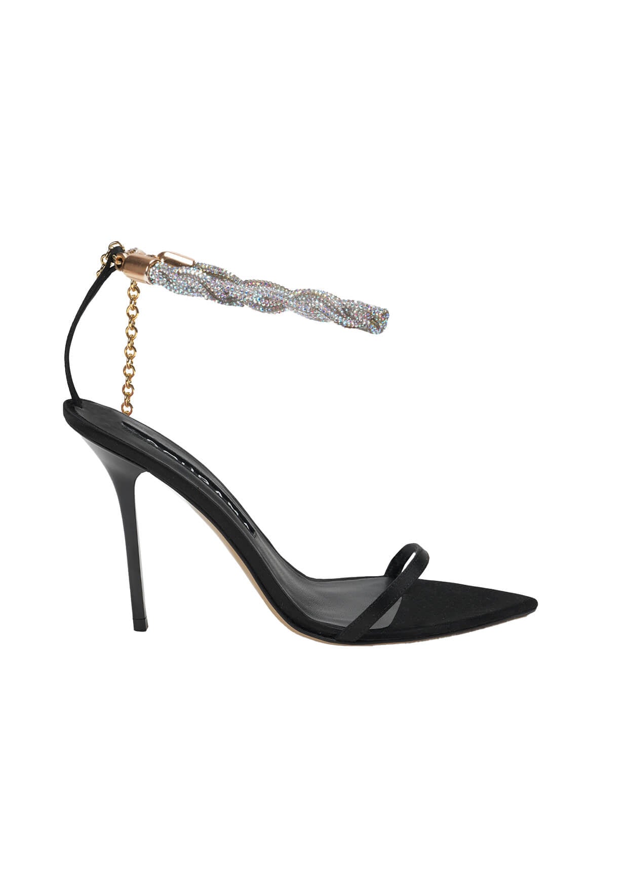Hibourama - Sandra Crystal-Studded Strap Heeled Sandals – MADAMVOYAGE