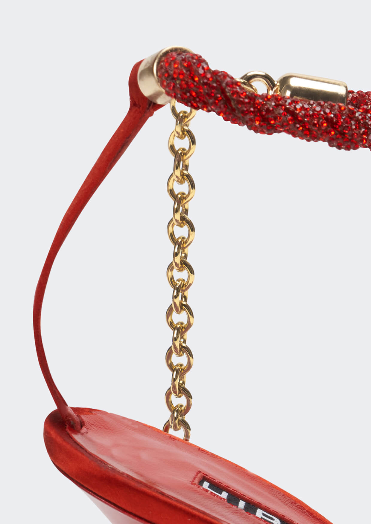 Hibourama - Sandra Crystal-Studded Strap Heeled Sandals – MADAMVOYAGE