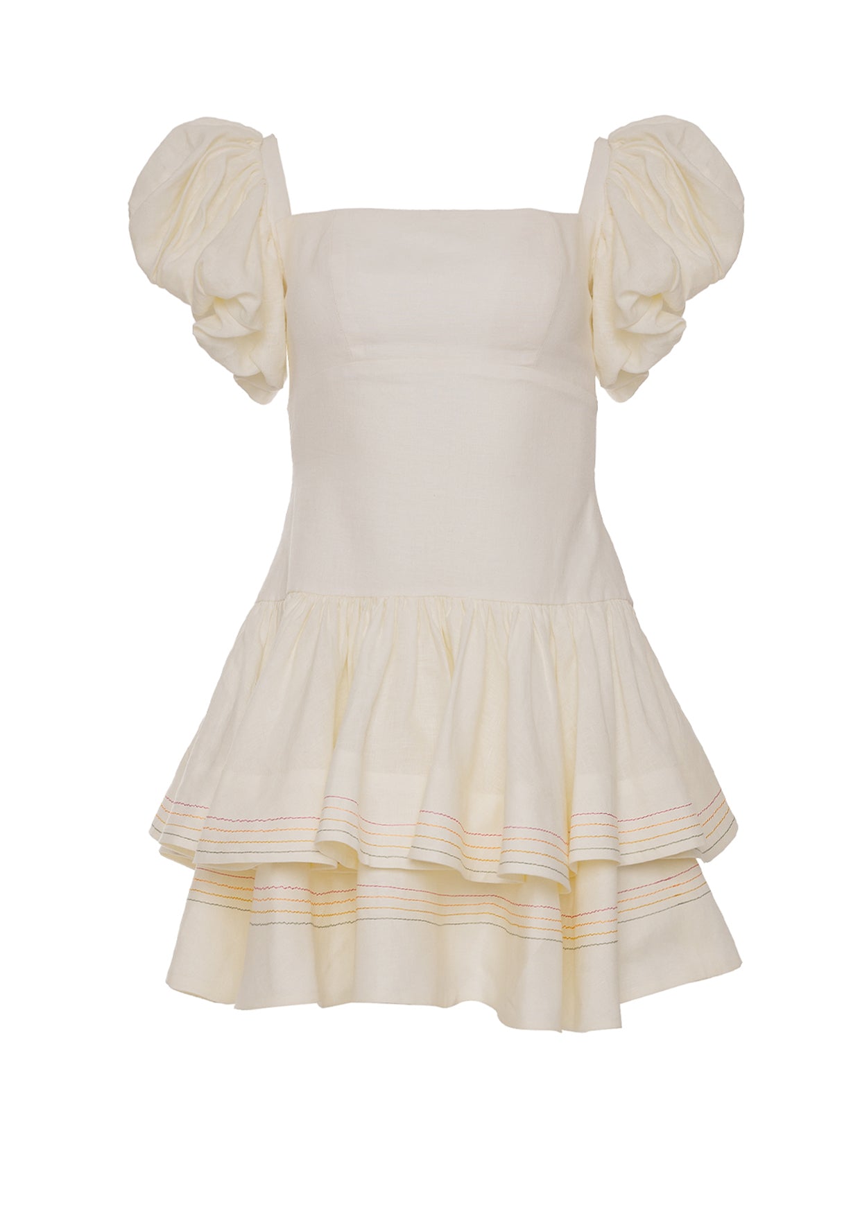 Estefania - Summer Love Linen Mini Dress – MADAMVOYAGE
